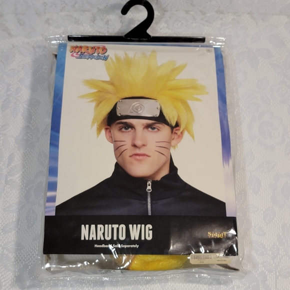 Spirit | Costumes | Naruto Yellow Ninja Wig Costume Accessory Shinobi ...